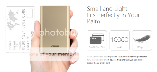 Asus ZenPower Black 10050mAh Li-Ion Powerbank in Matte Finish Limited Edition | VillMan Computers