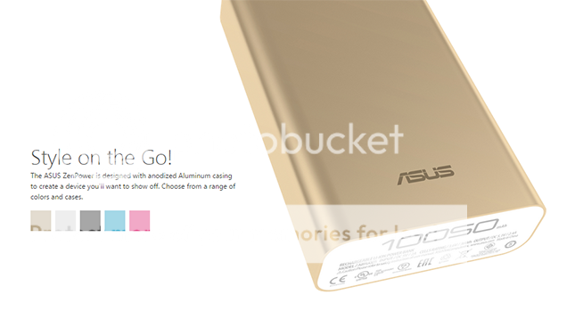 Asus ZenPower Black 10050mAh Li-Ion Powerbank in Matte Finish Limited Edition | VillMan Computers